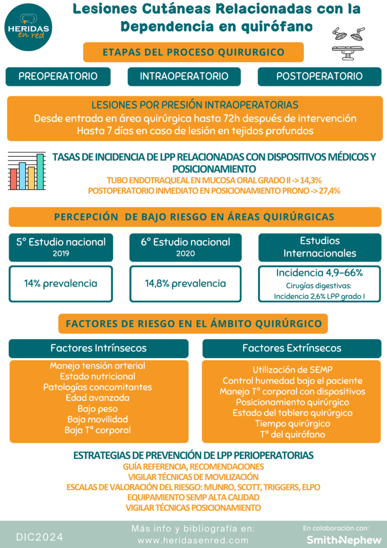 Infografía: Lesiones cutáneas relacionadas con la dependencia (LCRD) en ...